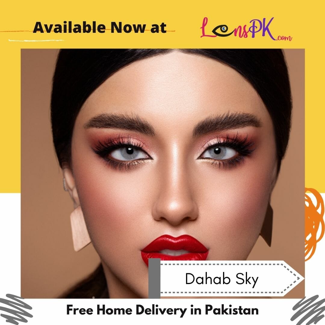 Dahab Sky Contact Lenses | Gold Collection | 100% Original