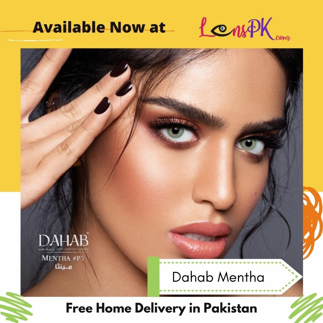 Dahab Mentha Contact Lenses | Platinum Collection | 100% Original