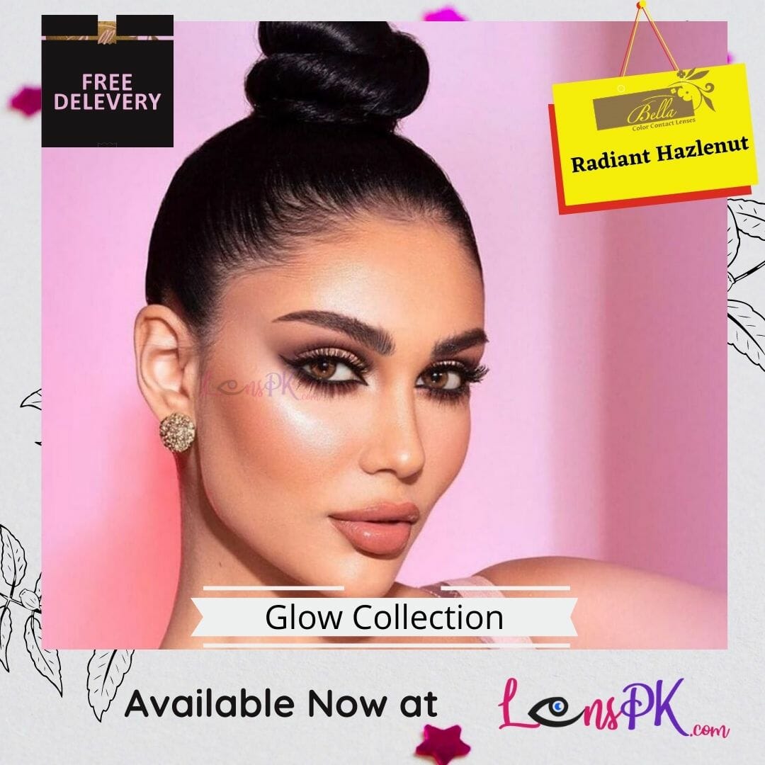 Bella Radiant Hazelnut Contact Lenses | Glow Collection | 100% Original