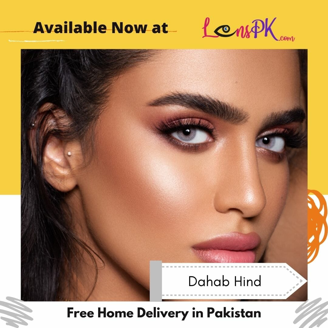 Dahab Hind Contact Lenses in Pakistan | Gold Collection | Original