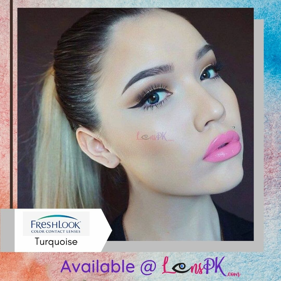 Freshlook Colorblends Turquoise Contact Lenses | 100% Original